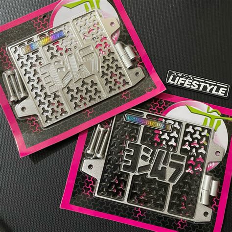 Cnc Radiator Cover Yoshimura For Click 125 150 Pcx Adv Shopee