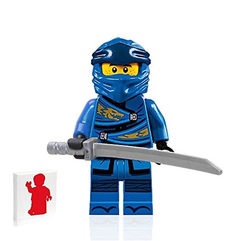 Lego Ninjago Minifigure Jay Legacy With Sword And Display Stand Wantitall