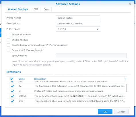 Php Synology Web Station Gd Webp Support Missing Stack Overflow