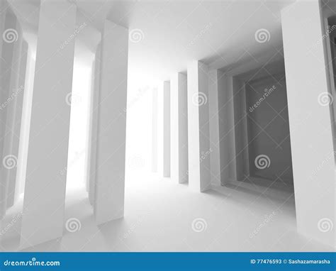 Abstract Architecture Background Geometric Interior Design Stock