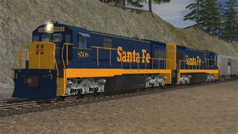 Atsf Ge U30c Trainz A New Era Youtube