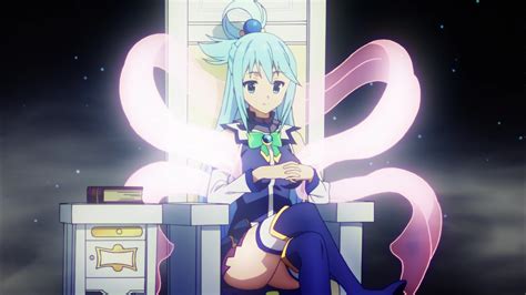 Aqua Konosuba Ep 1 By Berg Anime On Deviantart