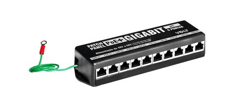 Patch Panel Poe 5 Portas Gigabit Ethernet Mimosa Volt Tecnologia