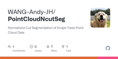 GitHub WANG Andy JH PointCloudNcutSeg Normalized Cut Segmentation Of Single Trees Point Cloud