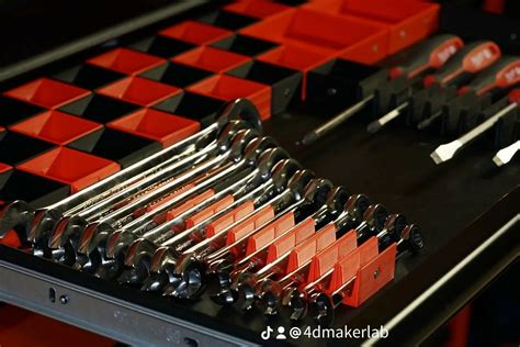 🧲 Magnetic Modular Tool Box Organizer System Magnetic Interlocking Design・ 3d File For ・cults