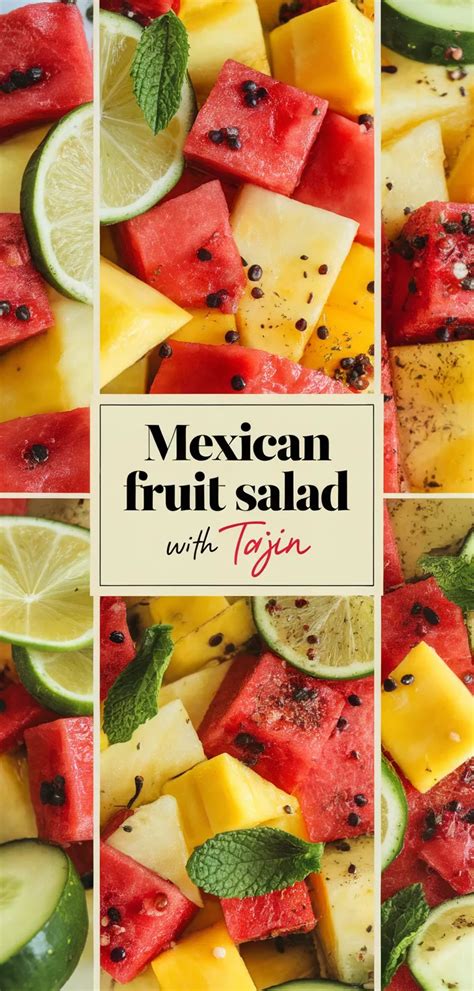 Mexican Fruit Salad With Tajin Recipe