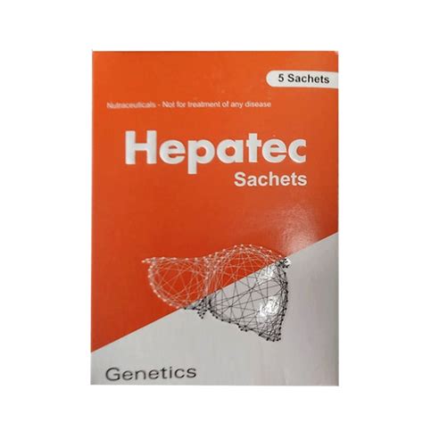 Buy Genetics Hepatec 5 Sachets Online In Pakistan My Vitamin Store