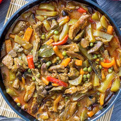 Igado Recipe Pork And Liver Stew Amiable Foods