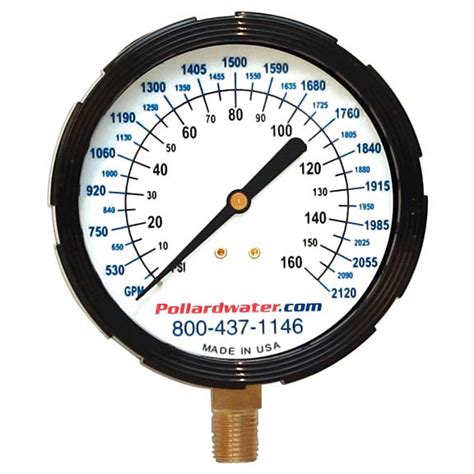 Hydrant Diffuser Gauge 160psi 2120gpm