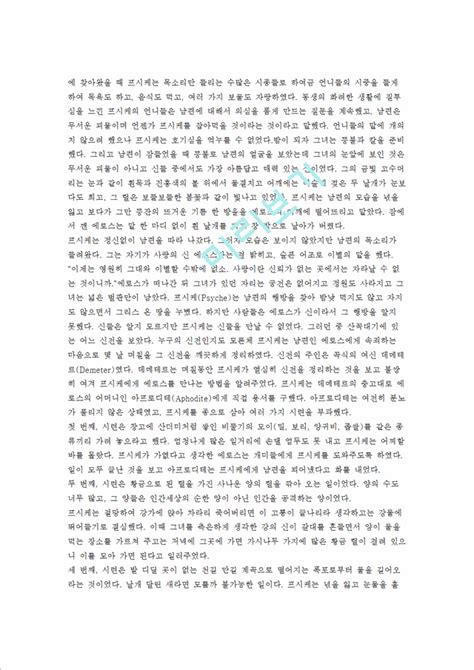 에로스와 프시케기타레포트