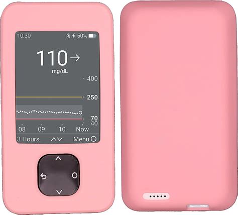 Silicone Soft Case For Dexcom G7 Receiver Pink