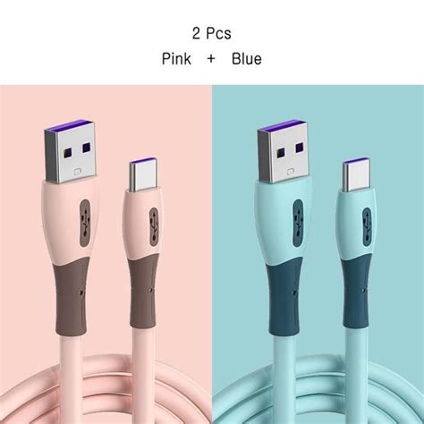 Câble De Charge Et De Transfert De Données Cordon Usb De Type C 3a En