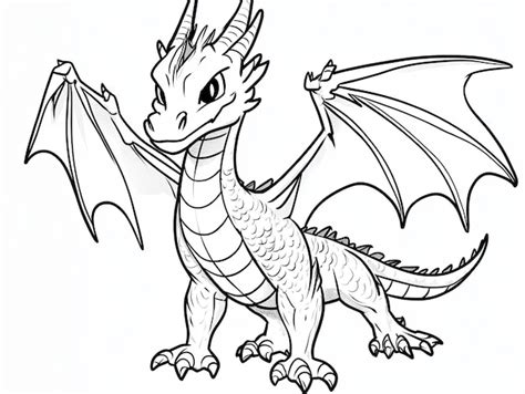 5 페이지 드래곤 색칠 공부 페이지 사진 Freepik