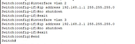 Cisco Packet Tracer利用三层交换机实现vlan间路由 Csdn博客