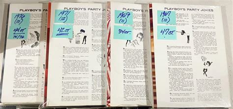 204 Playboy Centerfolds 7 20th Anniv Special Listing For Jf Only