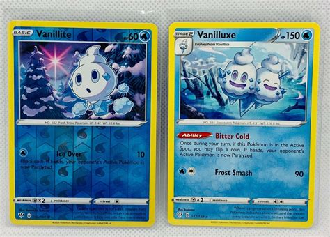 Vanilluxe Evolution Shinycali Forms Vanillite Vanillish Vanilluxe