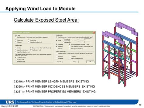 Ppt Nonlinear Analysis Nonlinear Dynamic Analysis Of Module Lifting With Wind Load