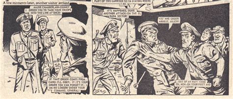 Artwork From Marmadukes Commandos The Hornet Issue 412 © D C