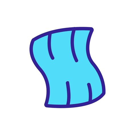 Wet Wipe Icon Vector Outline Illustration 10396168 Vector Art At Vecteezy