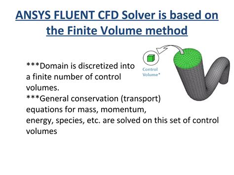 Cfd And Ansys Fluent Ppt