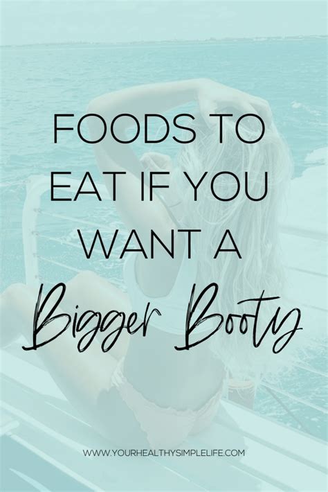 Food For A Bigger Booty Find Her Fitness
