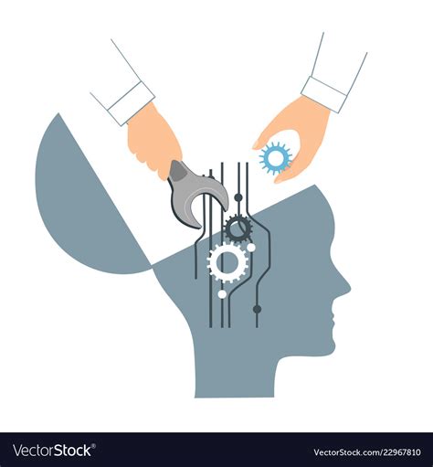Nlp Or Neuro Linguistic Programming Concept Open Vector Image