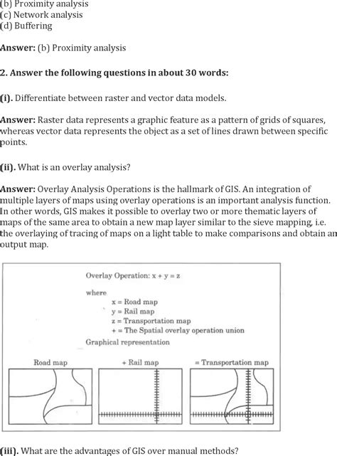 Class 12 Geography Practical Work In Geography Spatial Information