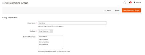 optimize your online store with magento 2 customer groups
