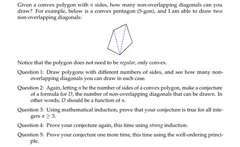 Given A Convex Polygon With N ﻿sides How Many