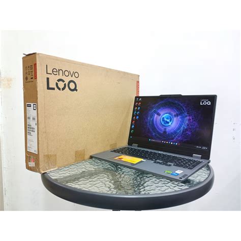 Jual Laptop Lenovo Loq Iax Like New Fullset Siap Pakai Shopee Indonesia