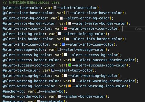 Css Variables 开放更多变量支持，如背景色变量 · Issue 34349 · Ant Designant Design