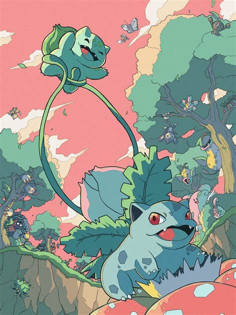 Bulbasaur Venusaur Ivysaur Butterfree Aipom And 19 More Pokemon