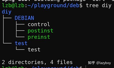 Debian Package deb的打包构建 知乎