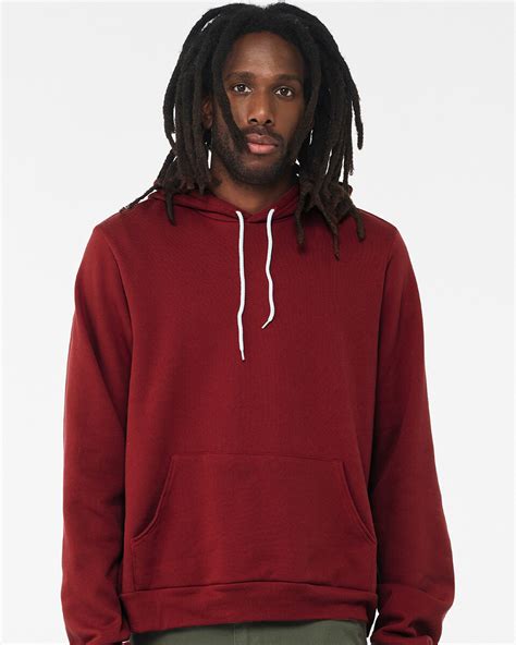 Bella Canvas 3719 Unisex Sponge Fleece Pullover Hoodie