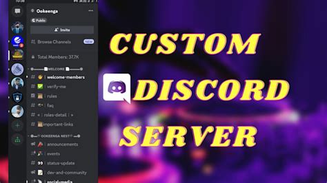 Be Setup Professionally Custom Discord Server For Your Community By