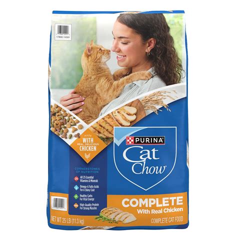 Purina Cat Chow Complete Chicken Flavored Dry Cat Food 25 Lbs