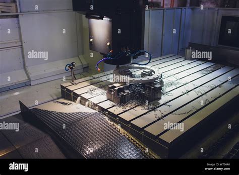 Worker Male Hands Working With CNC Machine At Factory With Lathes Stock Photo Alamy