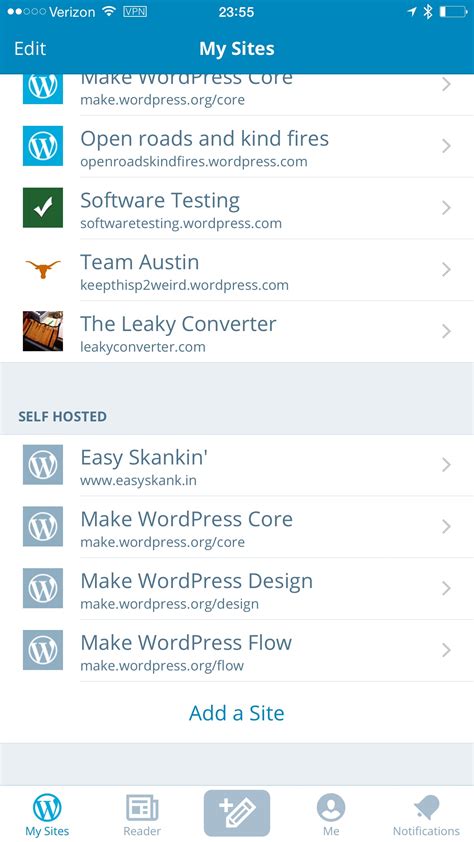 Add Self Hosted Site To Ios App Iphone 6 Make Wordpress Test