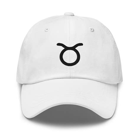 Taurus Zodiac Dad Hat Embroidered Taurus Baseball Cap Astrology