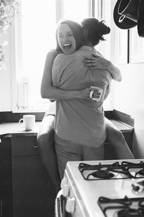 Happy Couple Enjoying Life At Home By Stocksy Contributor Koganami