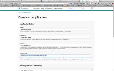 Login With Twitter Tutorial