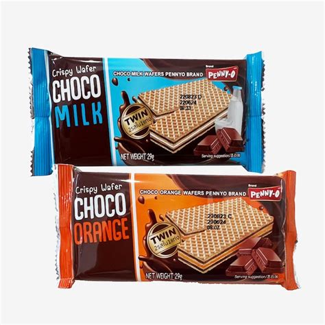 크리스피 투톤 웨이퍼 12개 밀크초코 오렌지초코 즐거움의 시작 Funshop