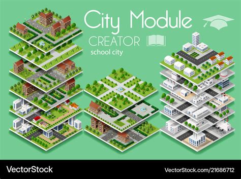 Map Creator Isometric Vector Images 22