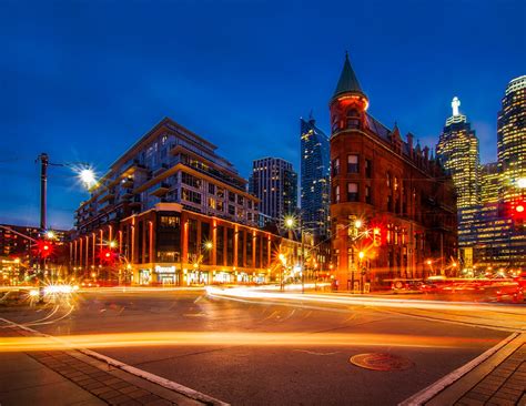 City Street At Night