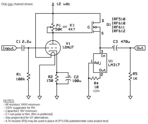 Tube Amplifier Schematics Pdf