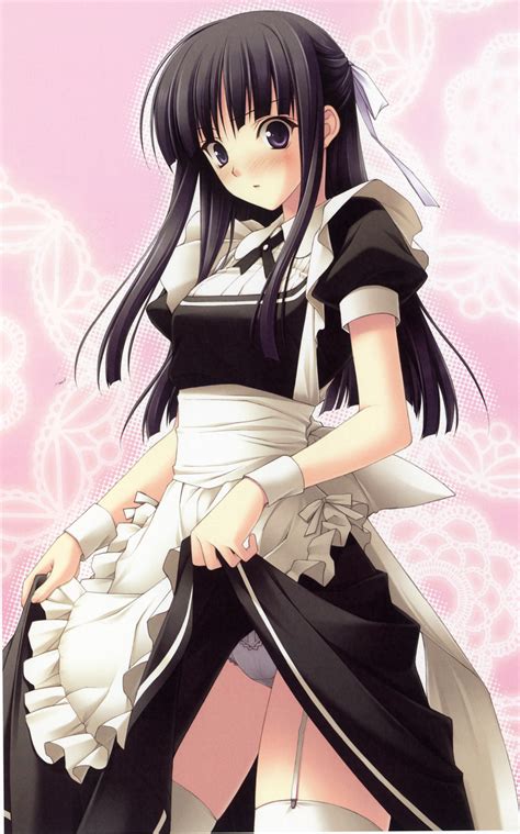 Suzuhira Hiro Migiwa Kazuha Yosuga No Sora Highres Girl Alternate Costume Black Eyes