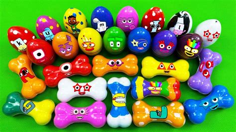 Rainbow Eggs Slime Looking Numberblocks Alphablocks Alphabet Lore Cocomelon Bones Coloring