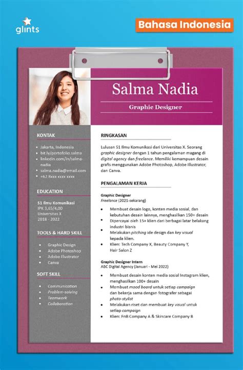 Contoh Cv Lamaran Kerja Fotografer Contoh Surat Resmi