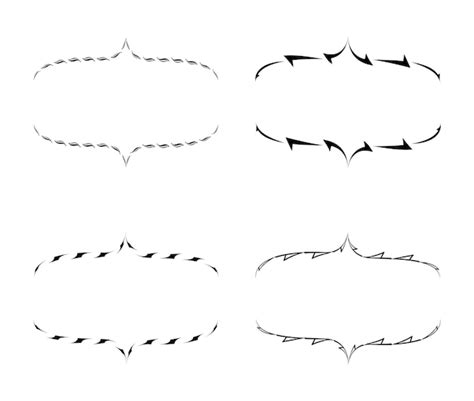 Premium Vector Text Frames