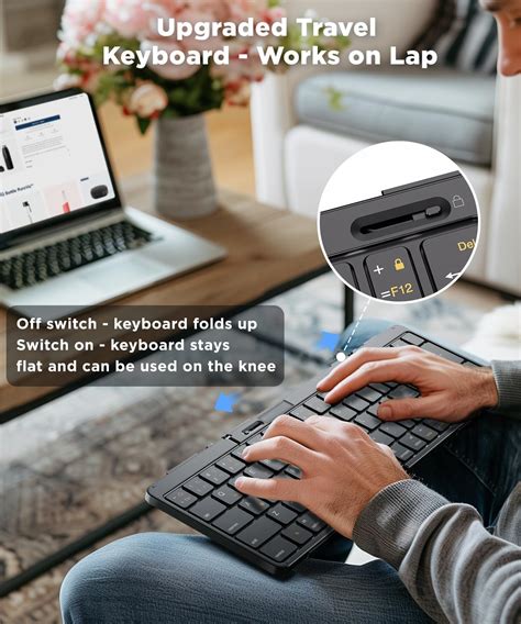 Foldable Bluetooth Keyboard With Numeric Keypad Nepal Ubuy